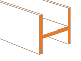 Aluminum Bar Stock - H Sections - Orange Aluminum